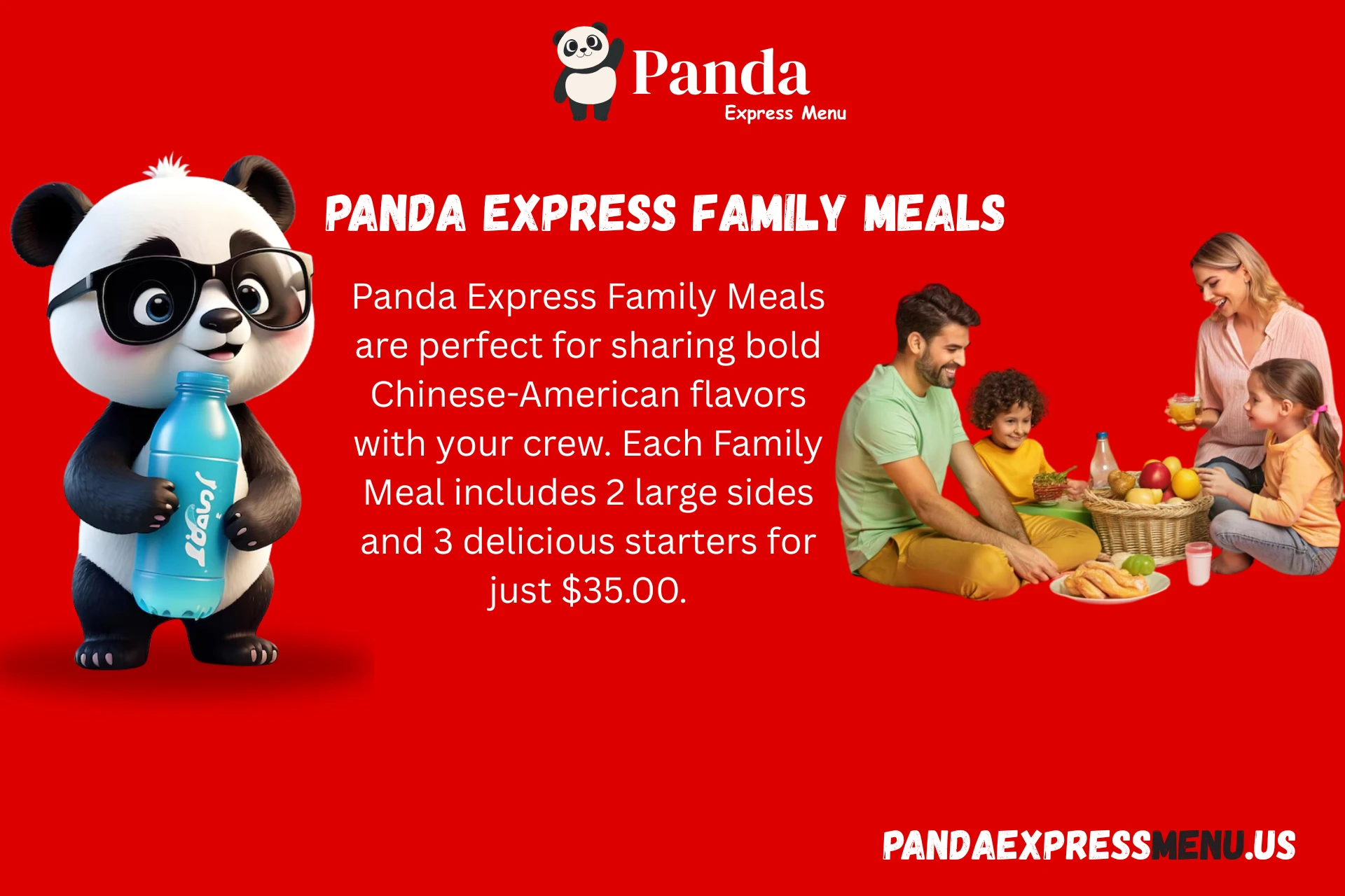 Panda Express Family Meal - Grab 5 Persons Deal in just $35